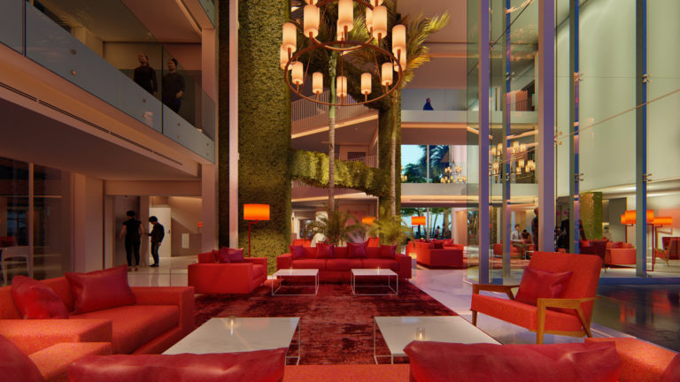 THE ATRIUM HOTEL : Architecture by MAP Design I Architect