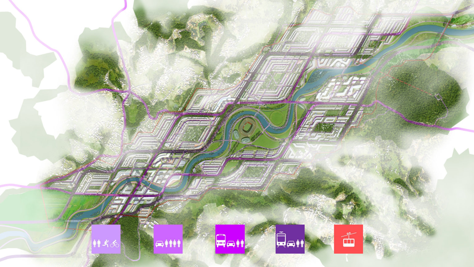 GREEN CITY — Map Design